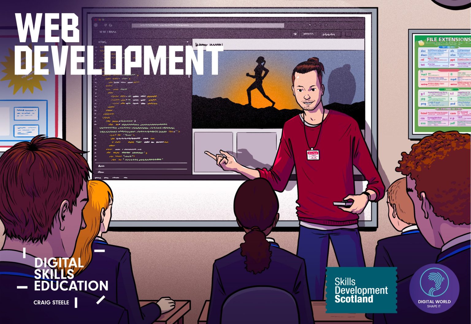 Web Development Industry in the Classroom - Digital Skills Education